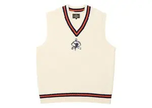 PALACE X Beams Plus Cable Vest - White