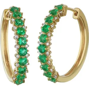 Bony Levy El Mar Hoop Earrings - 18k Yellow Gold