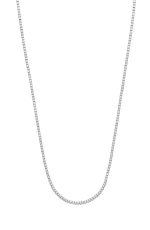 Bony Levy Mykonos Diamond Tennis Necklace - 18k White Gold