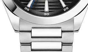 BOSS Stainless Steel Bracelet Watch - Silver/black