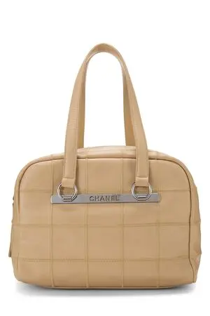 Chanel Chocolate Bar Boston Bag - Beige