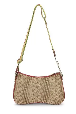Dior Trotter Canvas Rasta Double Saddle Bag - Multi