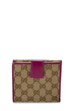 Gucci Original Gg Canvas French Wallet