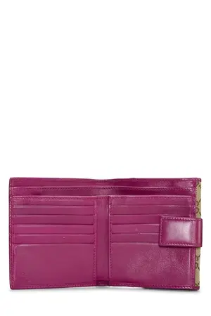 Gucci Original Gg Canvas French Wallet