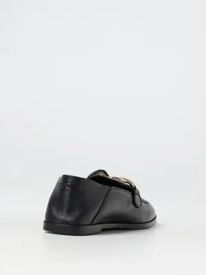 See By Chloé Chain Detail Loafers - Black