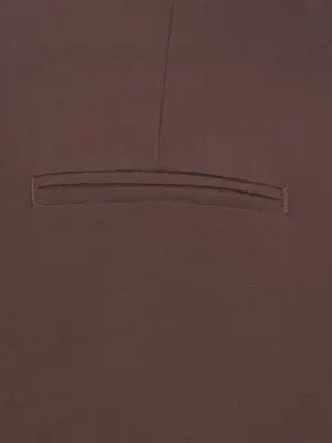 Pinko Midi Skirt With Slit - Brown
