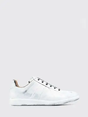 MAISON MARGIELA Replica Leather Sneakers - White