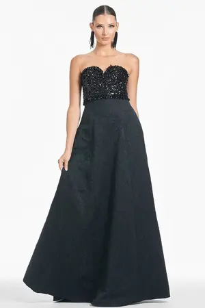 Sachin & Babi Sweetheart Evening Dresses