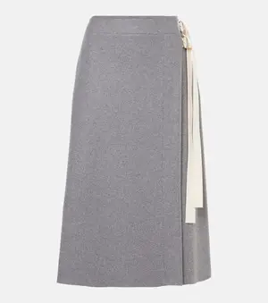 Jil Sander Buckled Skirts