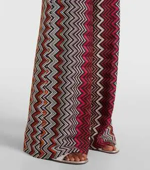 Missoni Wide-leg Pants - Multicoloured