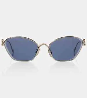 Loewe Anagram Cat-eye Sunglasses - Gold