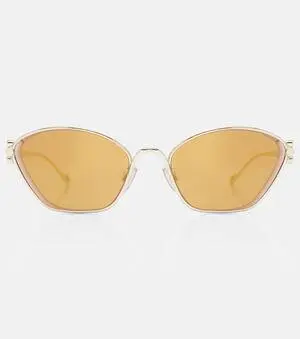 Loewe Anagram Cat-eye Sunglasses - Gold