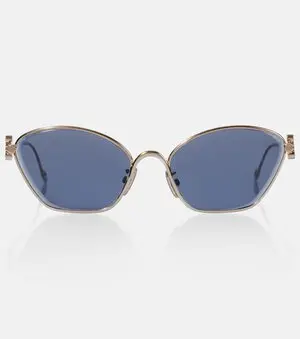Loewe Anagram Cat-eye Sunglasses - Gold