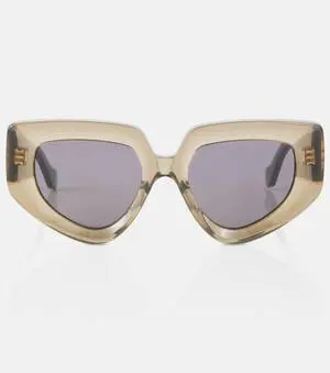 Loewe Anagram Cat-eye Sunglasses - Green