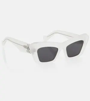 Loewe Anagram Cat-eye Sunglasses - White