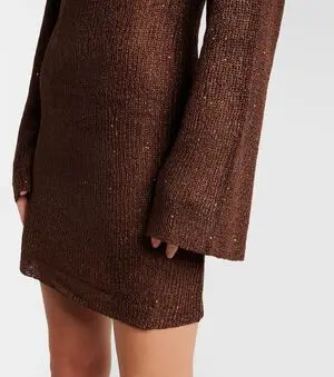 BANANHOT Candy Sequin Mini Dress