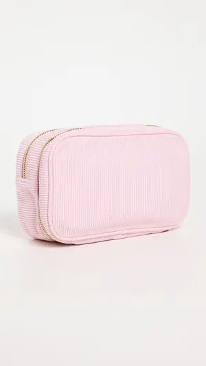 Stoney Clover Lane Corduroy Double Zip Pouch