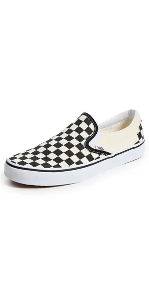 VANS Slip-On Sneakers Checkerboard Black/off White