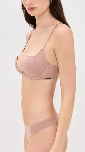 FLEUR DU MAL Le Stretch Micro U-plunge Bra - Tan