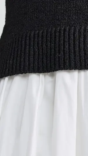 Line & Dot Colette Dress In Black - 70% Off | Editorialist