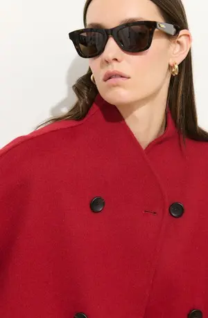 ALEX MILL Sophia Wool Blend Coat