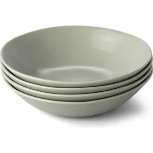 FABLE The Pasta Set Of 4 Bowls - Beachgrass Green