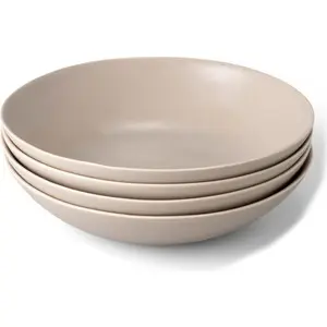 FABLE The Pasta Set Of 4 Bowls - Desert Taupe