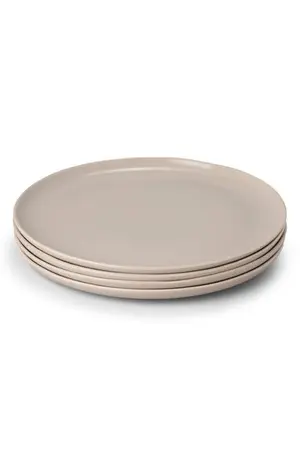 FABLE The Dinner Set Of 4 Plates - Desert Taupe