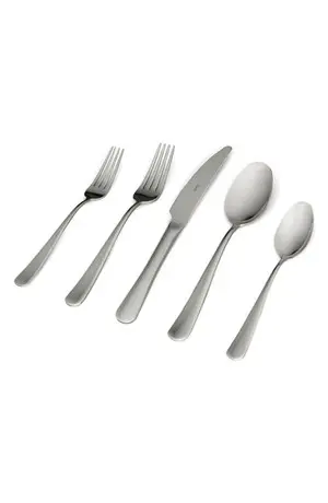 FABLE Stainless Steel 20-piece Flatware Place Setting - Polished Silver