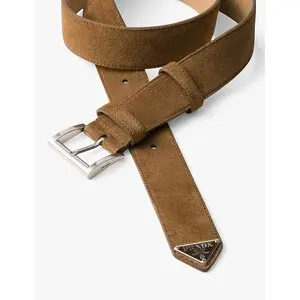 Prada Adjustable Suede Belt