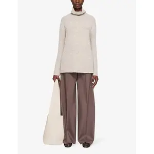 JOSEPH High-neck Relaxed-fit Knitted Jumper