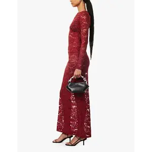 4TH & RECKLESS Emelda Stretch-lace Maxi Skirt