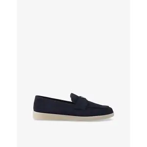 Men's Flat Rubber Sole Slip-on Shoes