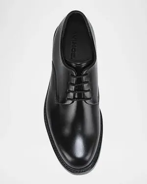 Vince Davies Suede Derby Shoes - Black