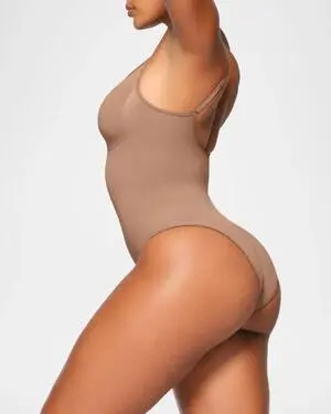 SKIMS Seamless Sculpt Brief Bodysuit - Sienna
