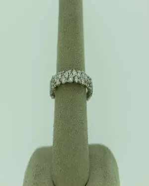 PAUL MORELLI Paul Morelli 18K White Gold Diamond Confetti Ring