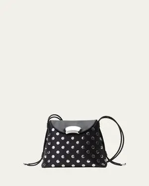 3.1 Phillip Lim 3.1 Phillip Lim ID Studded Leather Shoulder Bag - Black