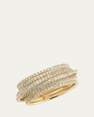 Lana Jewelry 14k Yellow Diamond Statement Ring