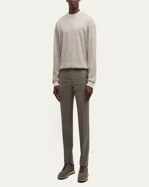 Giorgio Armani Pique Wool-blend Sweater