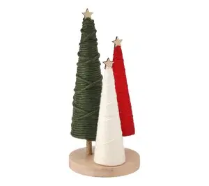 VALERIE PARR HILL 16' Yarn Tree Grove On Wood Base Valerie - One-color
