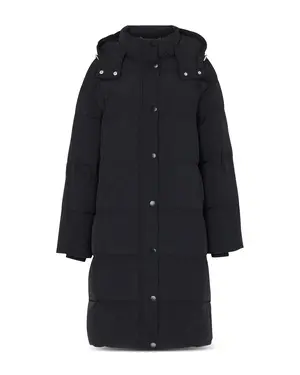 Whistles Una Puffer Coat - Black