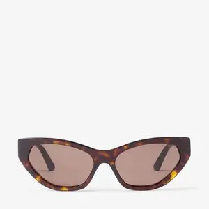Jimmy Choo Havana Cat Eye Sunglasses