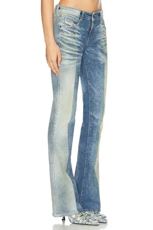 DIESEL Low Rise Bootcut Leg Jeans
