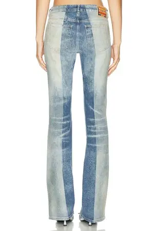 DIESEL® Low Rise Bootcut Leg Jeans - Denim
