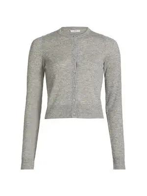 Joe's Jeans Dani Michelle Dani Cashmere Cardigan - Heather Grey