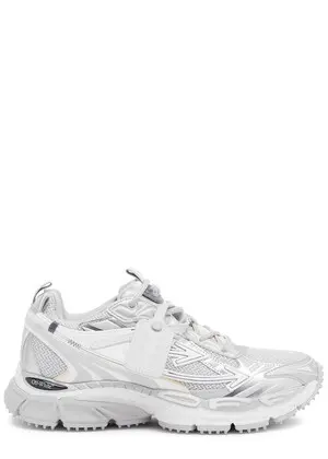 Off-White Panelled Mesh Lace-up Sneakers