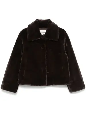 Apparis Elis Faux Fur Jacket - Brown
