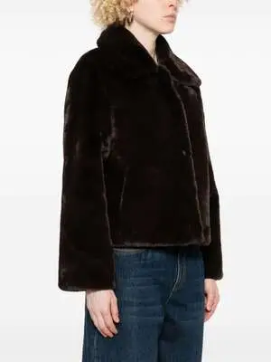 Apparis Elis Faux Fur Jacket - Brown