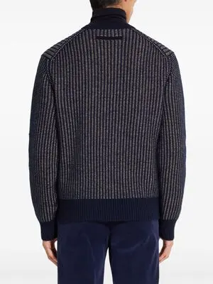Zegna Two-tone Jumper