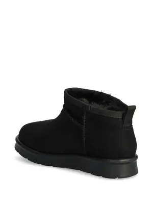 Moschino Logo-patch Boots - Black